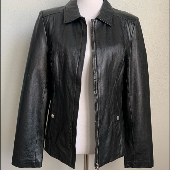 Rampage | Jackets & Coats | Black Leather Jacket | Poshmark